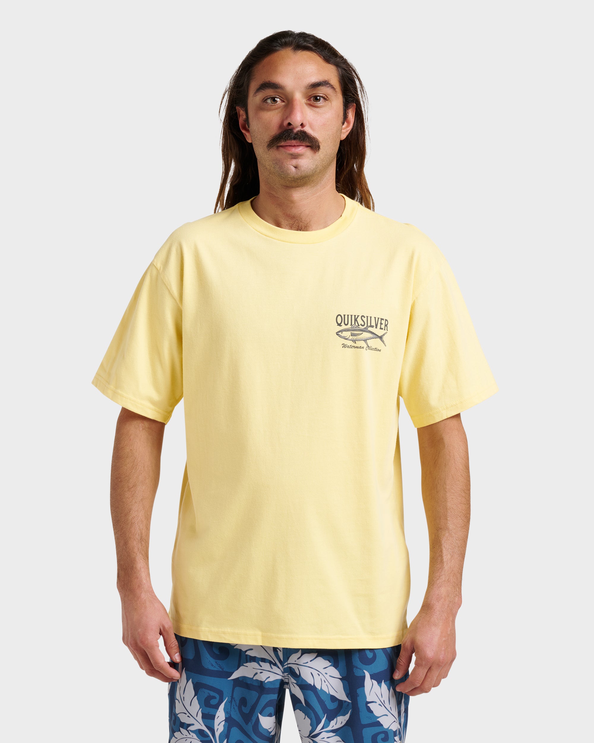 Waterman Deep Waters Classic T-shirt - Dusky Citron | Quiksilver