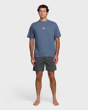 Mercury Tribe T-Shirt - Authentic Indigo | Quiksilver