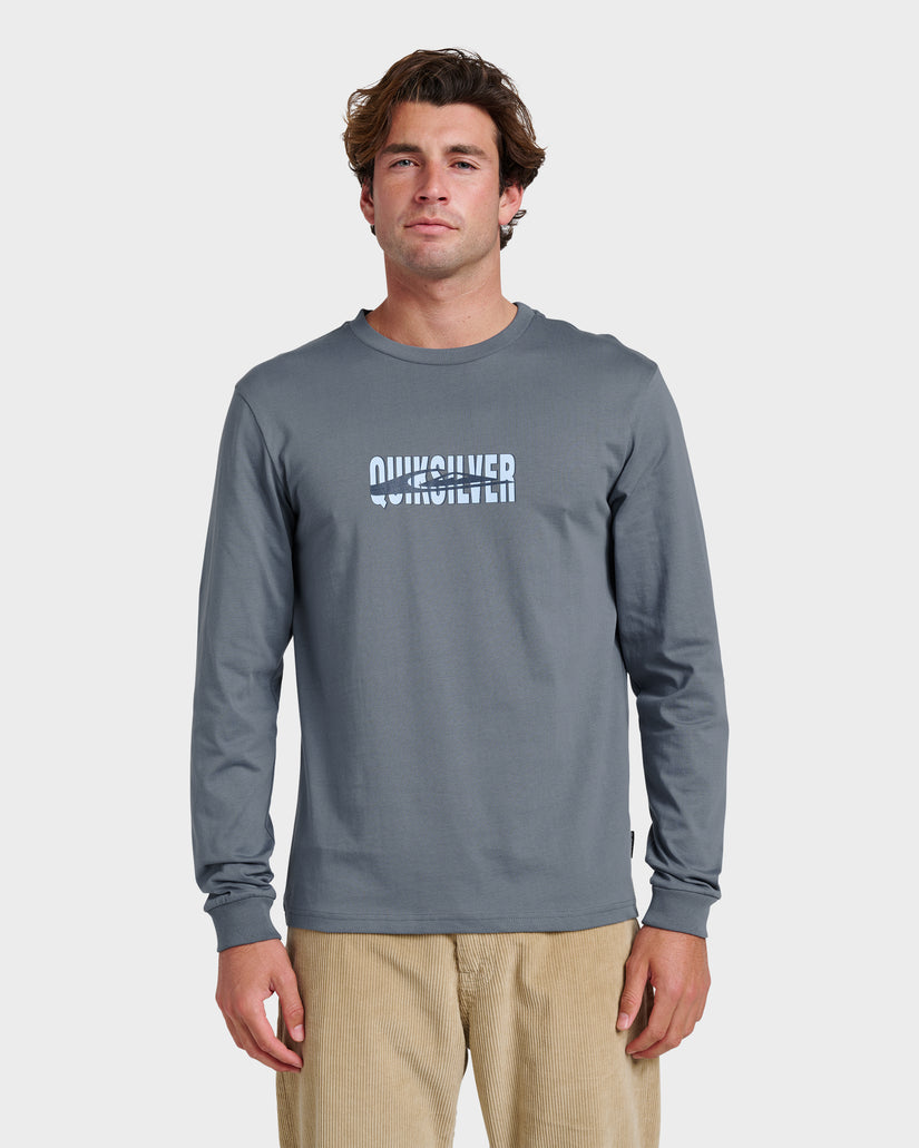 Quik Stack Long Sleeve T-shirt - China Blue | Quiksilver